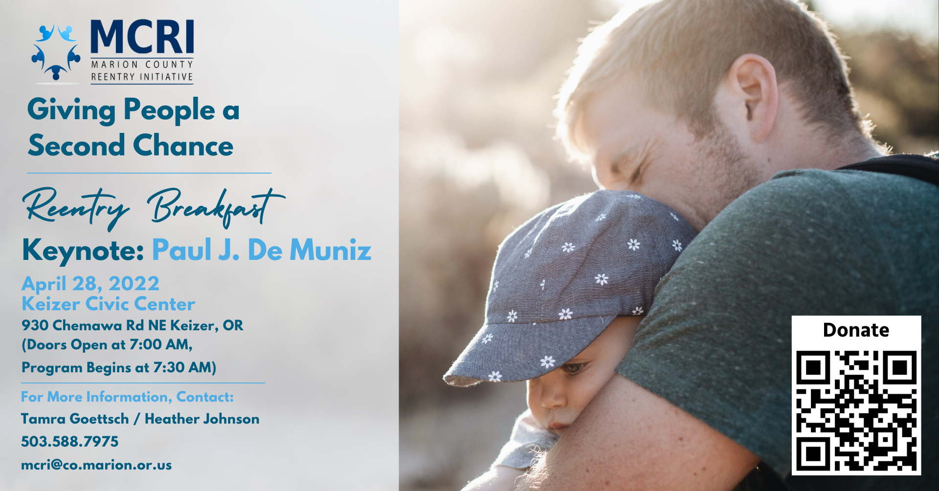 Join Marion County Commissioners on April 28th for the MCRI Reentry ...