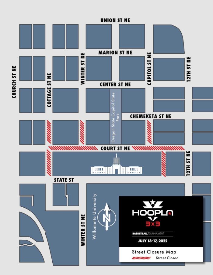 Hoopla Takes to the Streets in Salem - 1430 KYKN