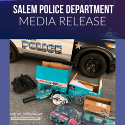 Salem Police Capture Burglary Suspect - 1430 KYKN